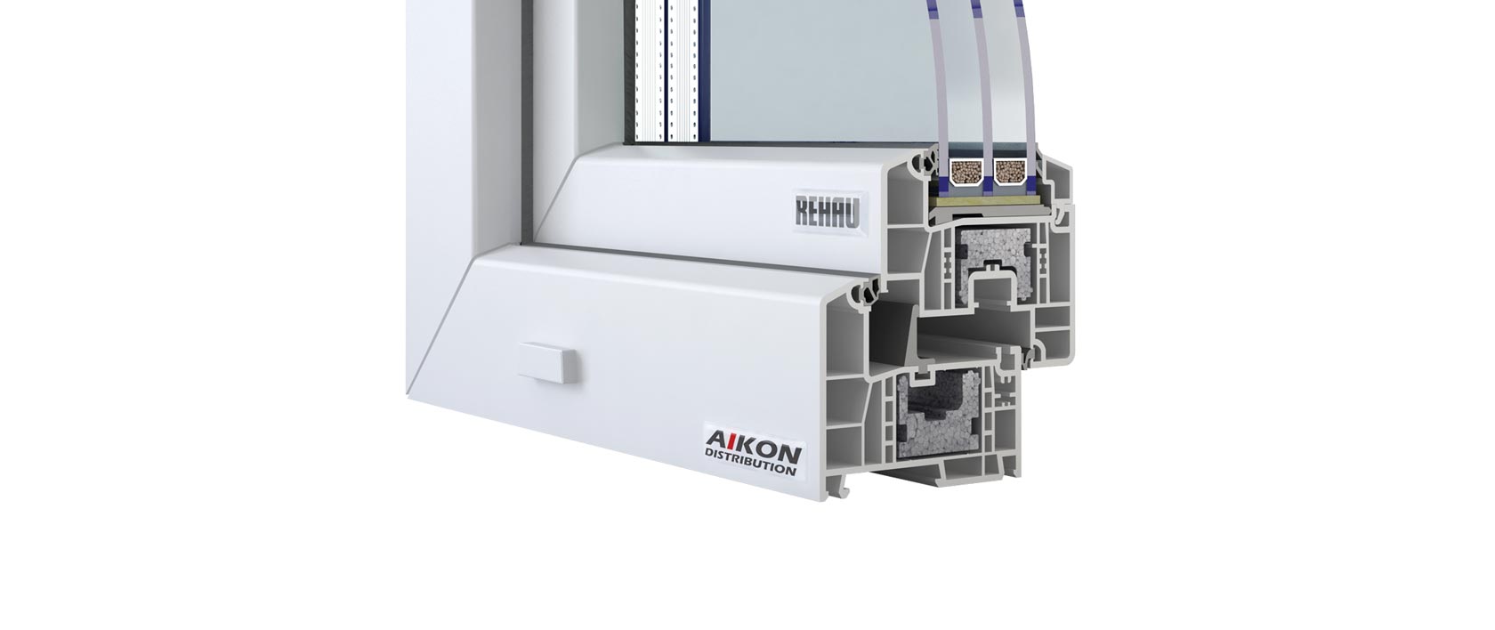 Certyfikowane okna do domów pasywnych Rehau Geneo PHZ | Aikon Distribution